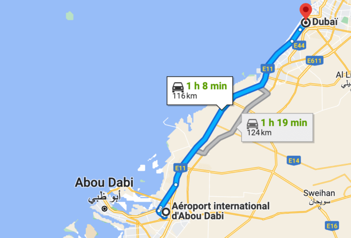 How Far is Abu Dhabi from Dubai? Distance and Travel Time Explained ...