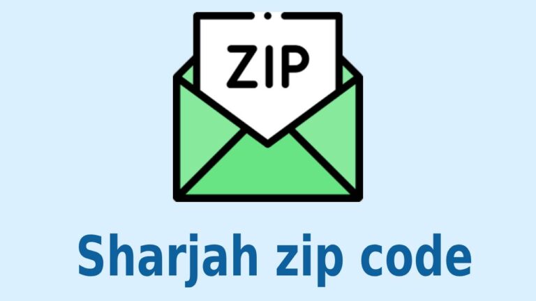 What is the Zip Code of Sharjah - khaleejfeed